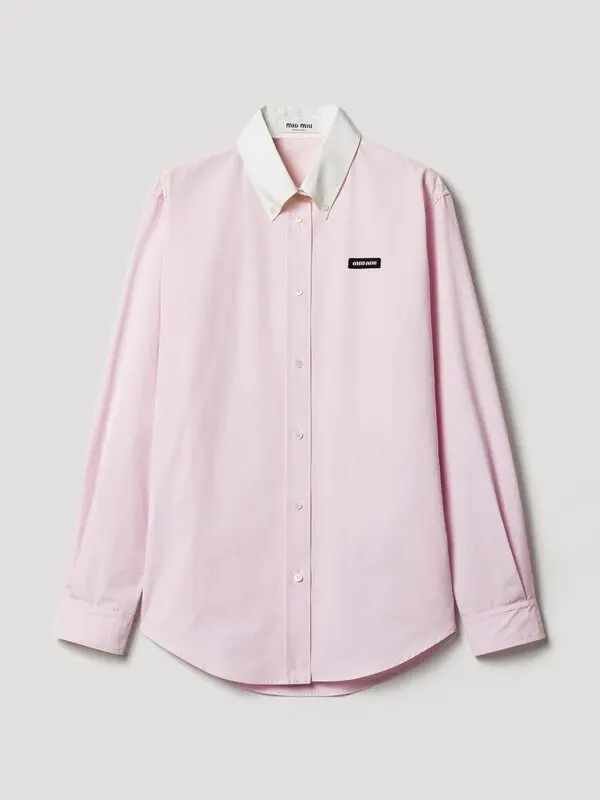Miu Miu Cotton Shirt - Pink