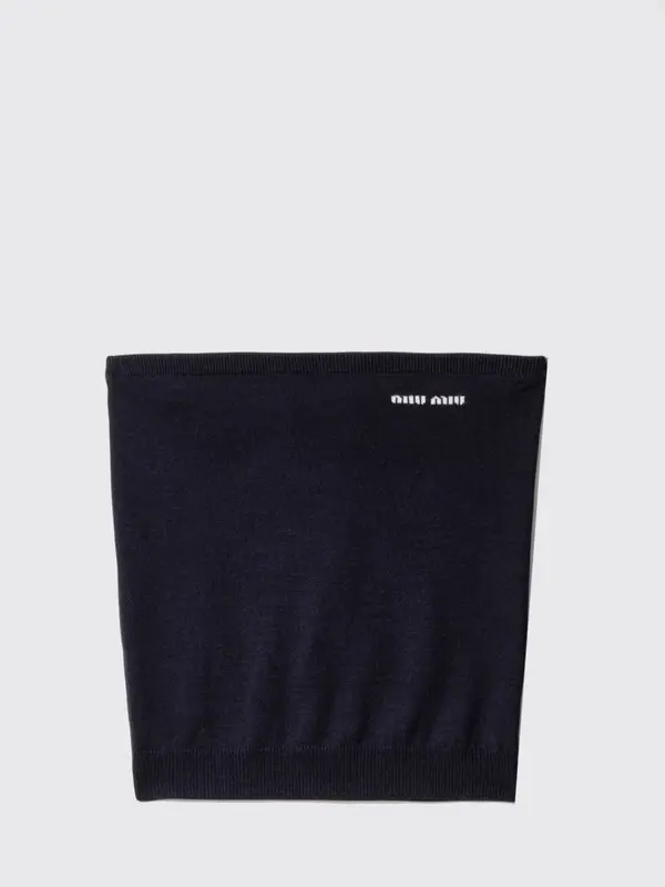 Miu Miu Virgin Wool Top - Blue