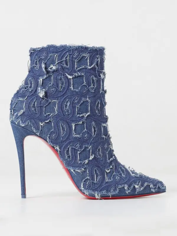 CHRISTIAN LOUBOUTIN Flat Ankle Boot