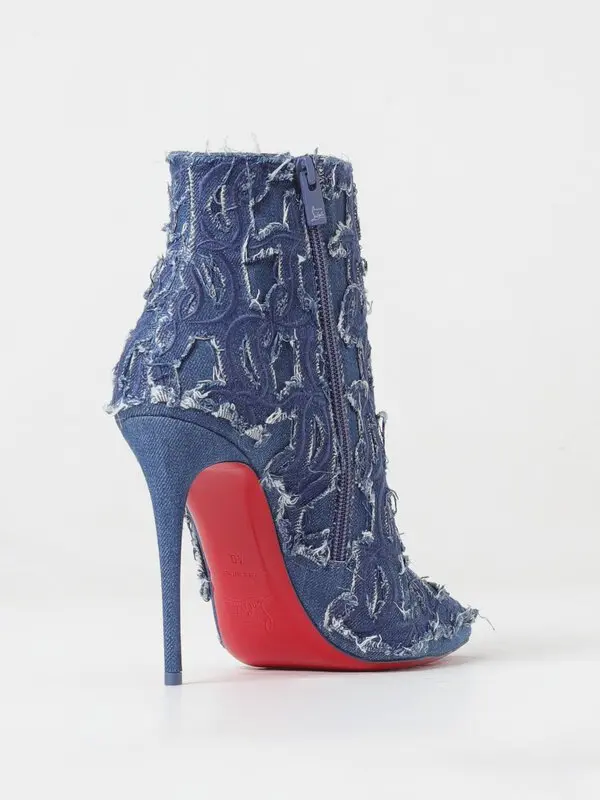 CHRISTIAN LOUBOUTIN Flat Ankle Boot