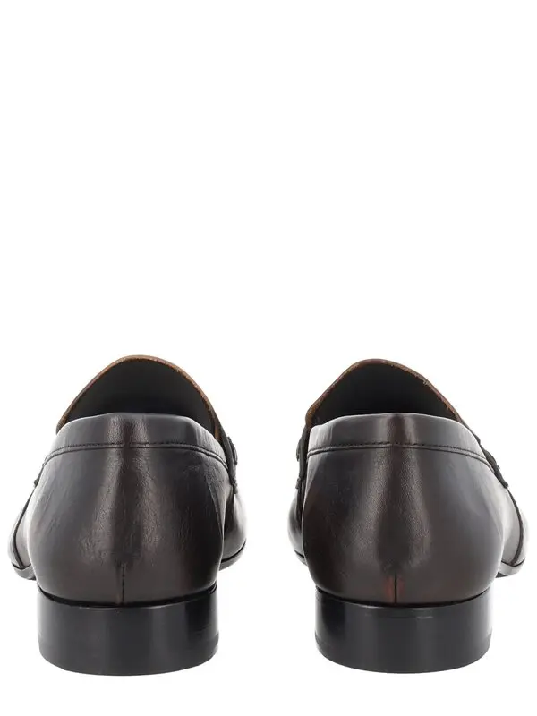 Dries Van Noten Leather Loafer - Brown