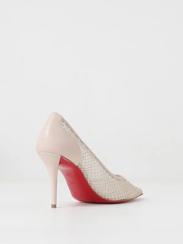 CHRISTIAN LOUBOUTIN Embellished Mesh Pumps