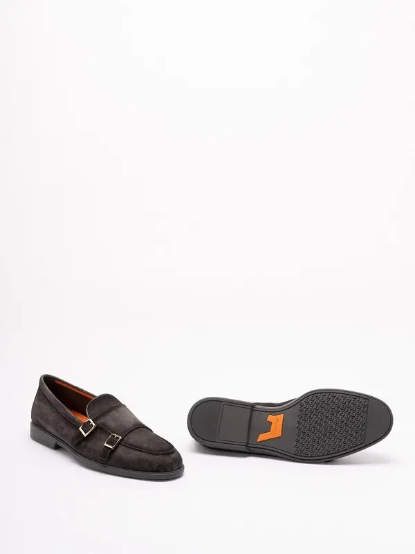 Santoni Monk Strap Loafers - Multicolor