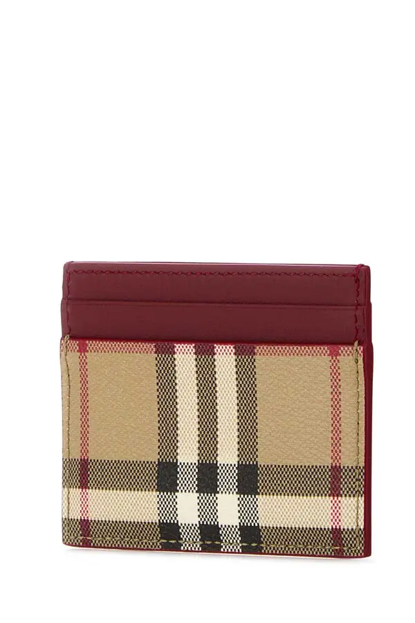 Burberry Printed Canvas Card Holder - Multicolor