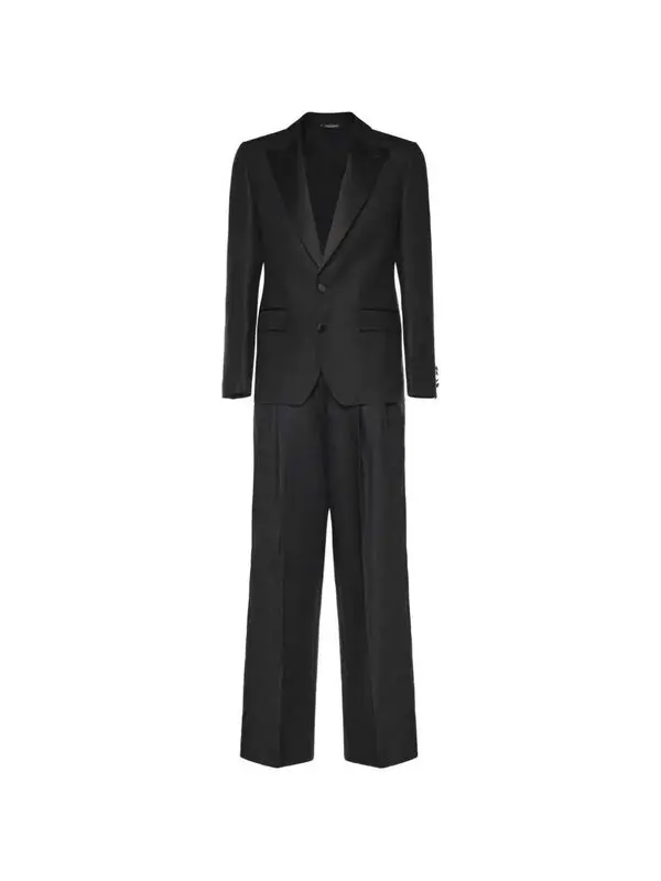 Dolce & Gabbana Button-up Suit - Black