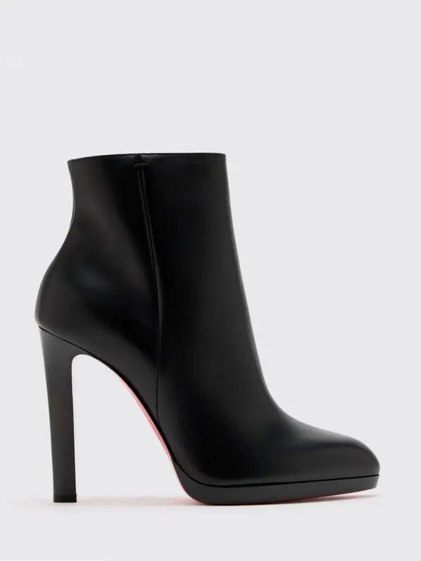 CHRISTIAN LOUBOUTIN Ankle Boots With Stiletto Heel