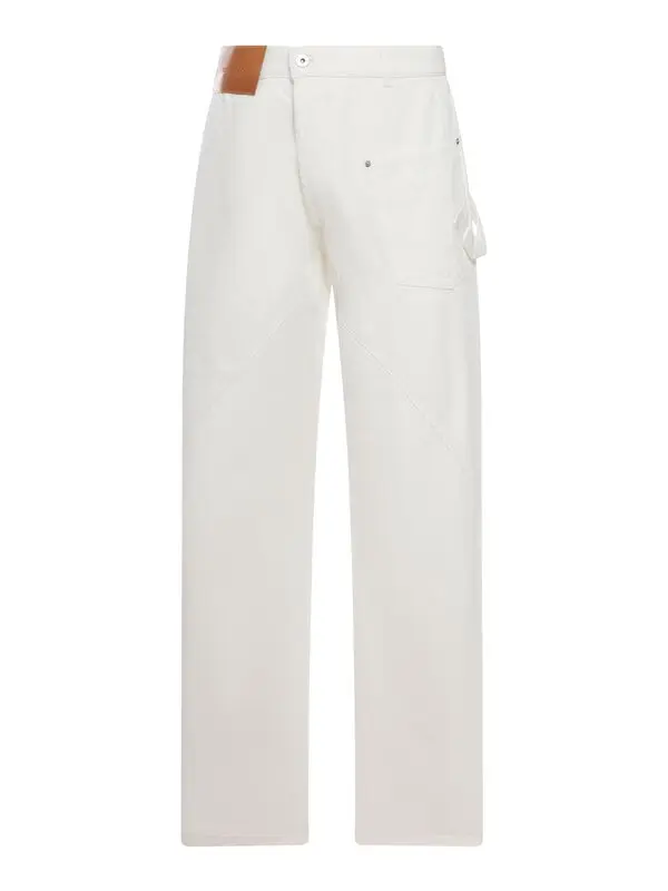 JW Anderson Twisted Denim Worker Jeans - Multicolor
