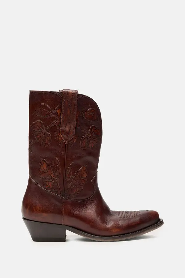 GOLDEN GOOSE Wish Star Boots - Multicolor