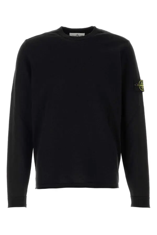 Stone Island Cotton Crew Neck Sweater