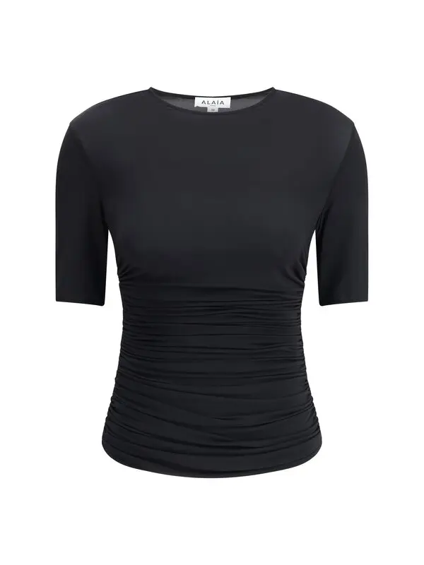 Alaïa Pleated T-shirt