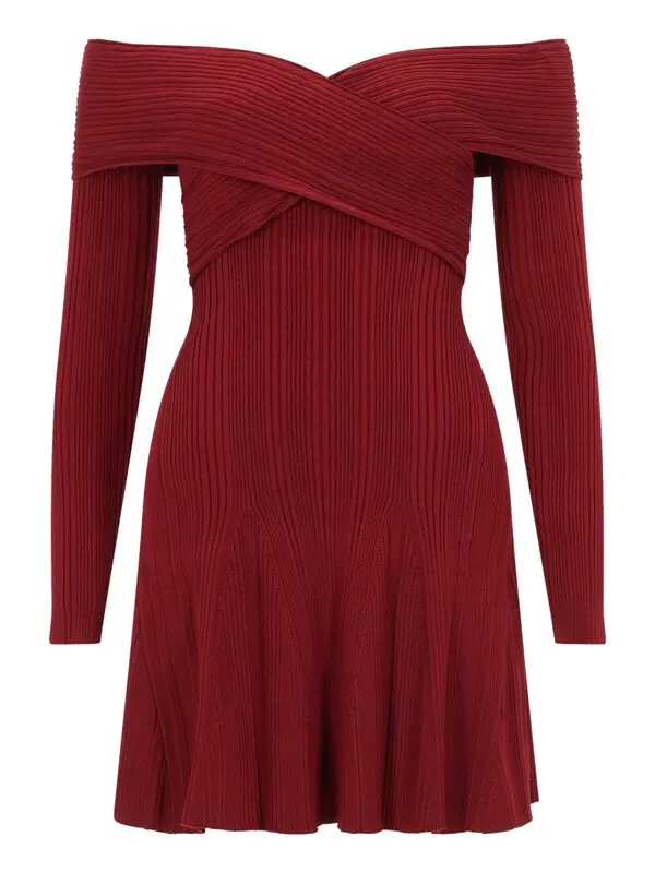 SELF-PORTRAIT Viscose Mini Dress - Multicolor