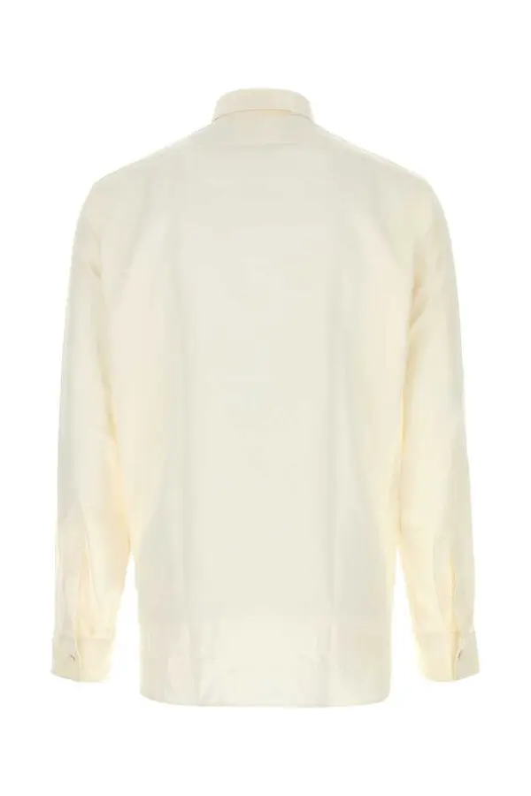 TOM FORD Ivory Twill Shirt - White