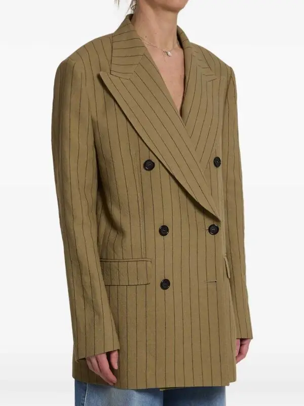 Dolce & Gabbana Striped Double-breasted Jacket