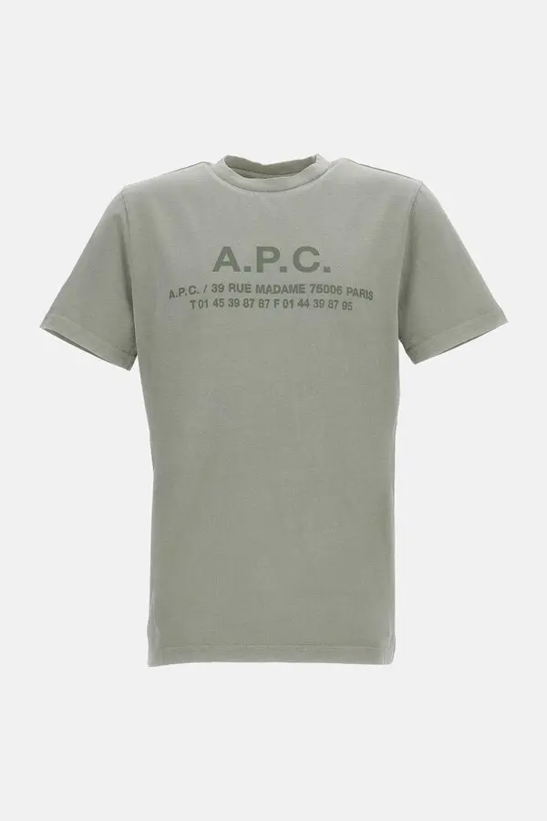 A.p.c. Short-sleeve T-shirt With Print
