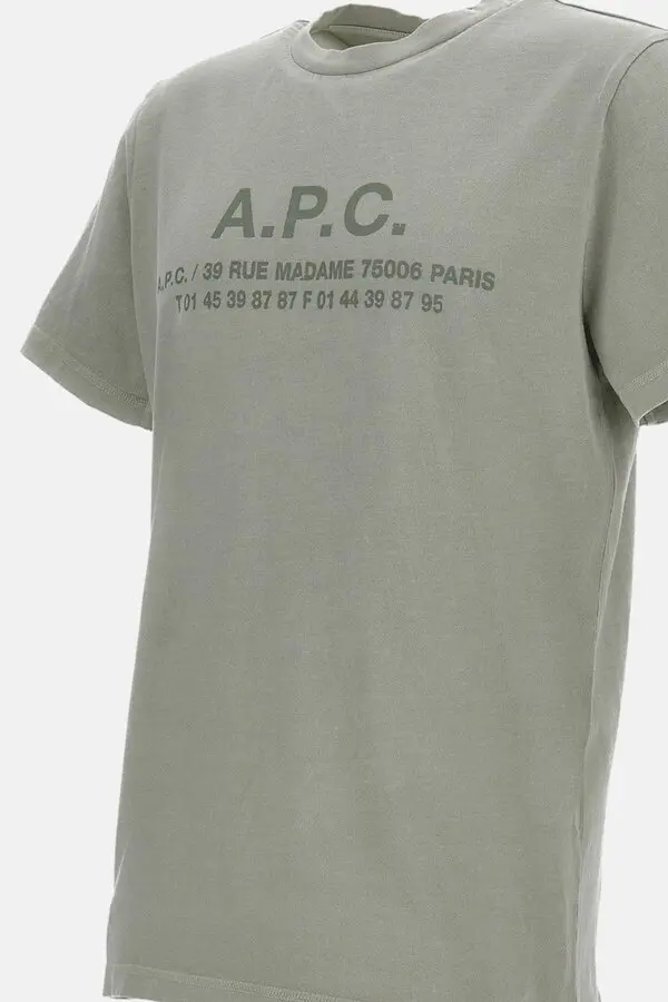 A.p.c. Short-sleeve T-shirt With Print