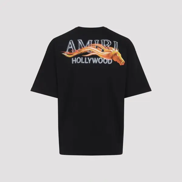 Amiri Hollywood Horse Tee - Black