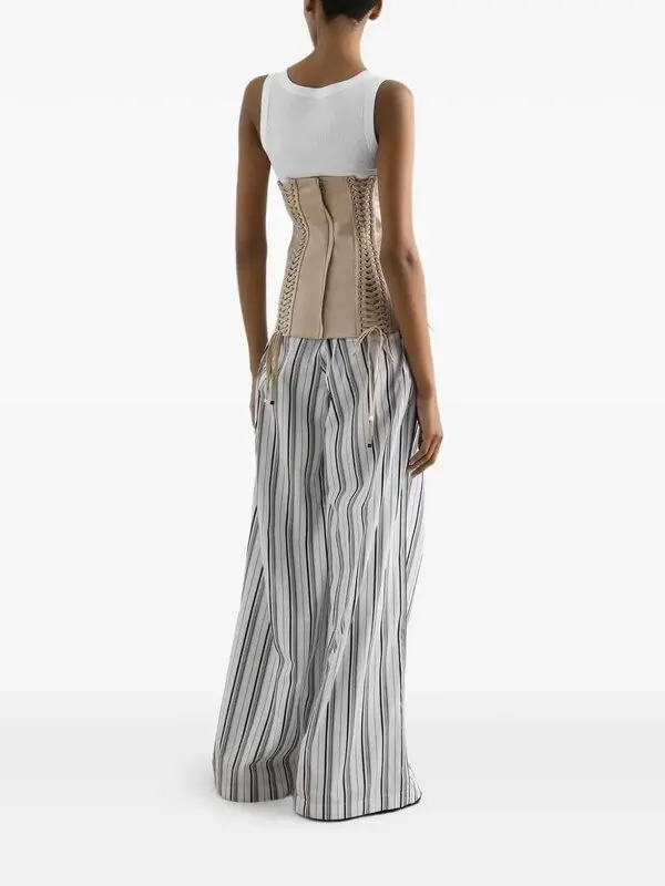 Dolce & Gabbana Ribbed Cotton Tank Top