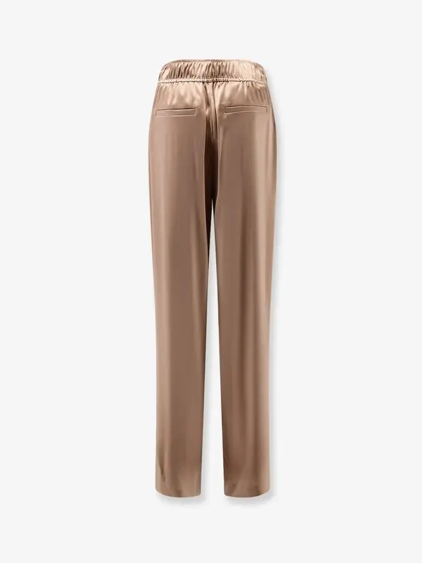 Brunello Cucinelli Silk Trousers - Multicolor