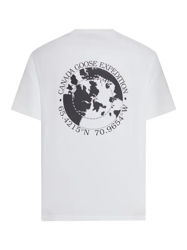 Canada Goose New Cotton T-shirt With Print - Multicolor