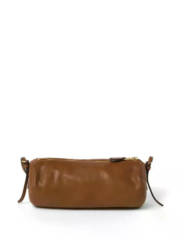 Miu Miu Nappa Leather Pouch With Shoulder Strap