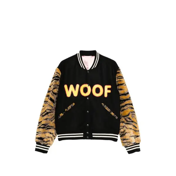 Kenzo Tiger Print Sleeve Bomber Jacket