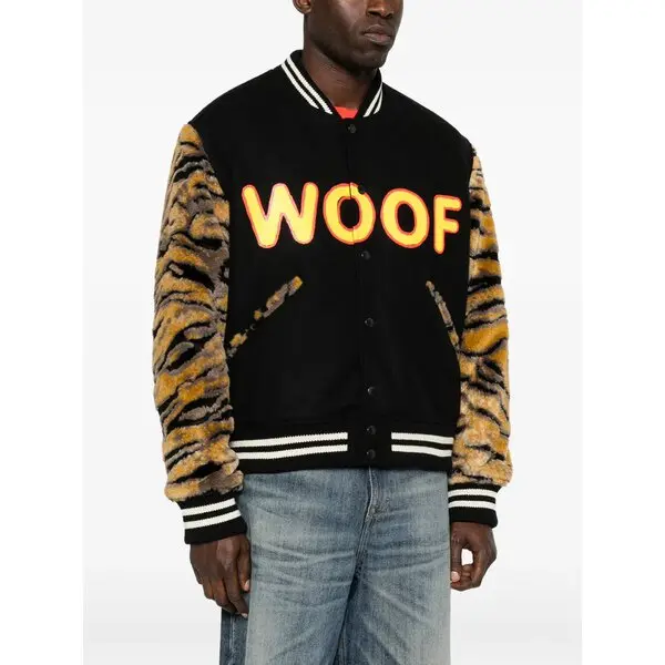 Kenzo Tiger Print Sleeve Bomber Jacket