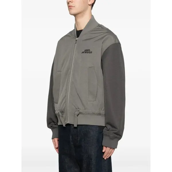 Axel Arigato Grey Bomber Jacket - Gray