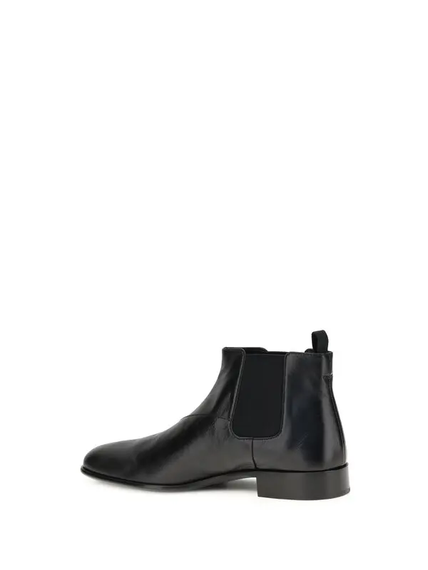 Prada Leather Chelsea Boots