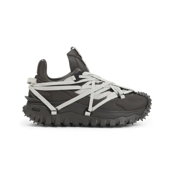 Moncler Trailgrip Megalace Sneakers - Gray