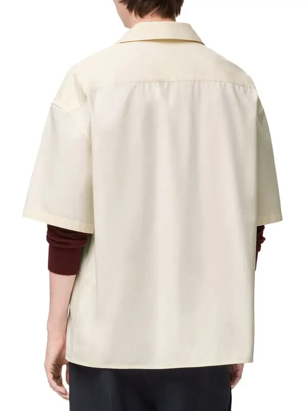 Loewe Short-sleeved Cotton Shirt
