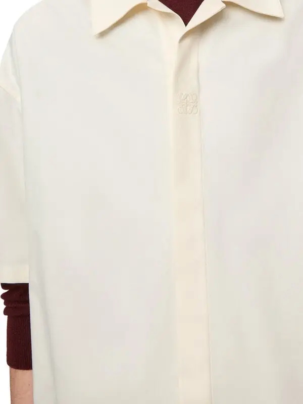 Loewe Short-sleeved Cotton Shirt