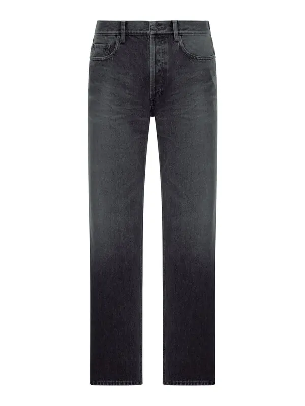 Saint Laurent Mick Long Denim Jeans - Multicolor