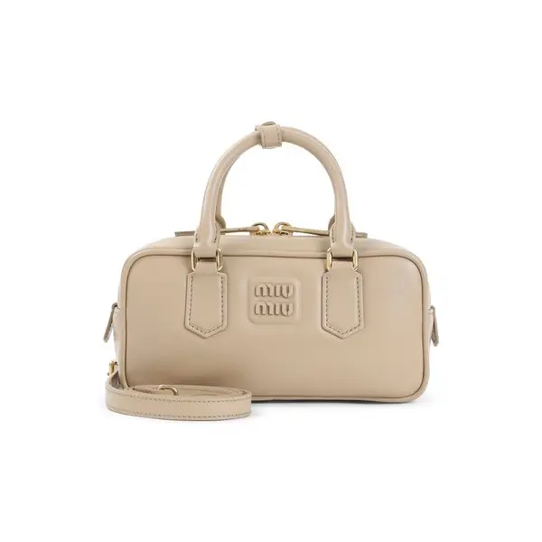 Miu Miu Arcadie Calf Leather Handbag - Multicolor