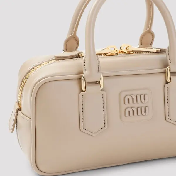 Miu Miu Arcadie Calf Leather Handbag - Multicolor