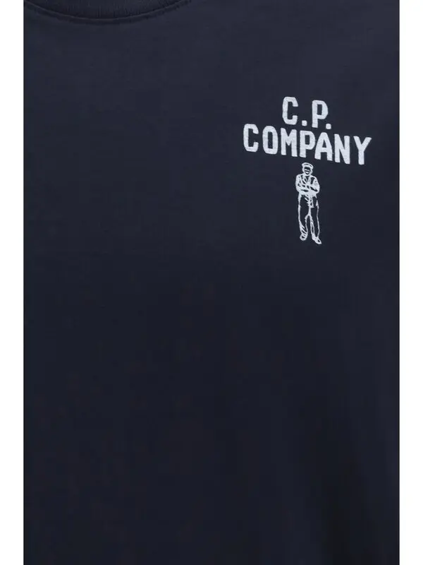 C.P. COMPANY 30/1 Jersey British Sailor Short-sleeve T-shirt