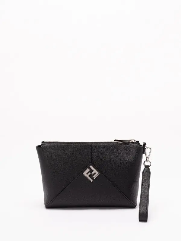 Fendi Lui Clutch With Wrist Strap