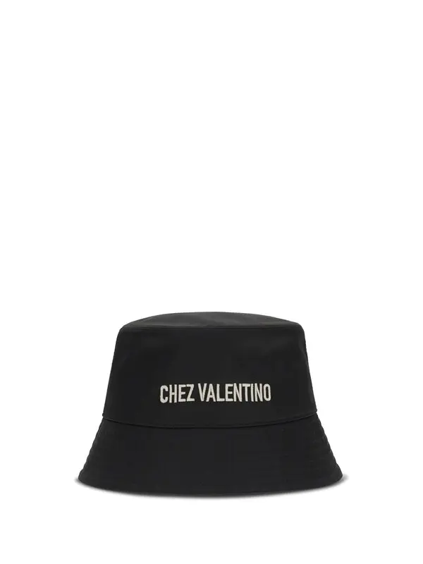 Valentino Garavani Chez Bucket Hat - Black