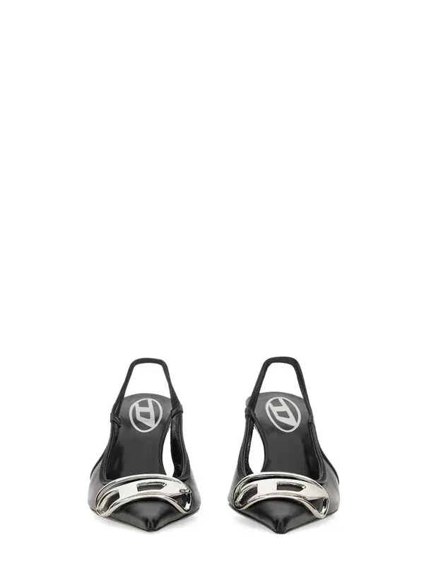 DIESEL® D-venus Sb Slingback Heels - Black