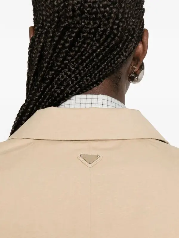 Prada Single-breasted Cotton Blazer