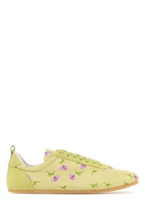 JIL SANDER Printed Canvas Sneakers - Multicolor