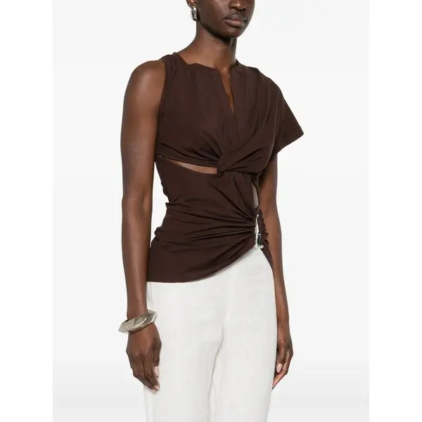 Christopher Esber Asymmetric Pendant Detail Top
