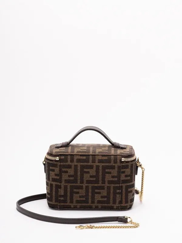 Fendi Jacquard Ff Vanity Bag - Multicolor