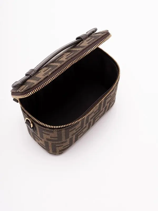 Fendi Jacquard Ff Vanity Bag - Multicolor