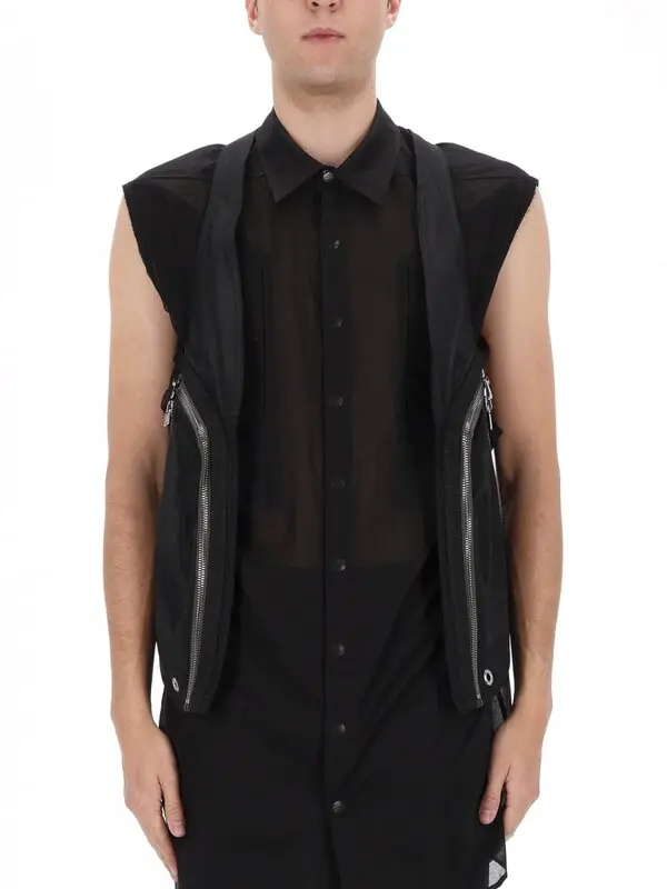 Rick Owens Bauhaus Vest - Black
