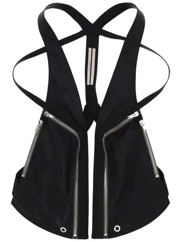 Rick Owens Bauhaus Vest - Black