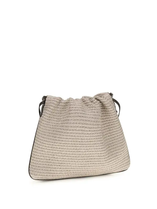 Brunello Cucinelli Woven Tote Bag