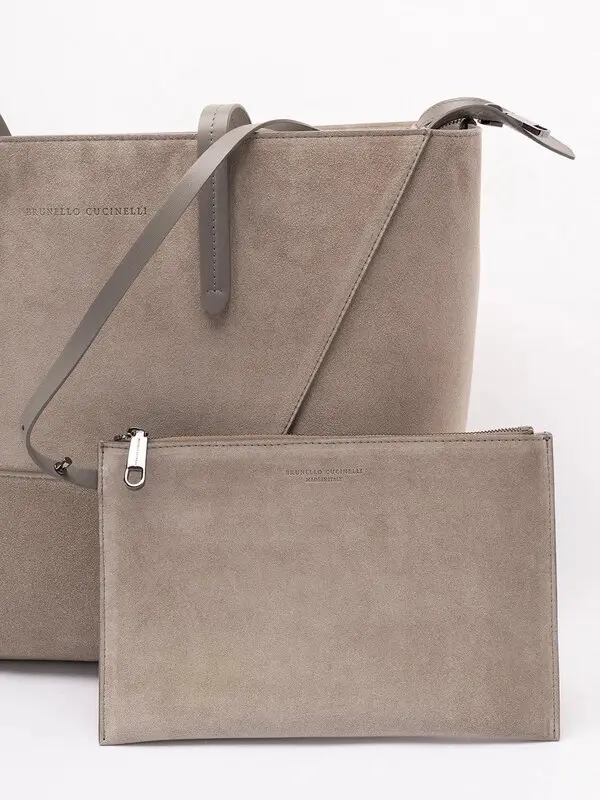 Brunello Cucinelli Woven Tote Bag