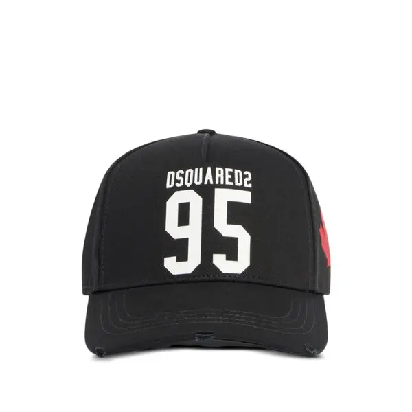 Dsquared2 Printed Baseball Cap - Black