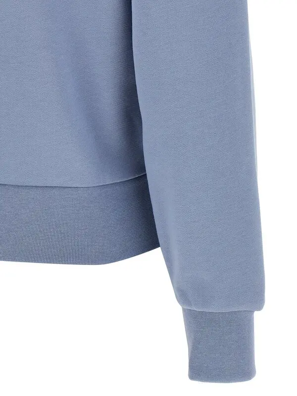 A.p.c. Petit Vpc" Boxy Sweatshirt With Velvet Logo