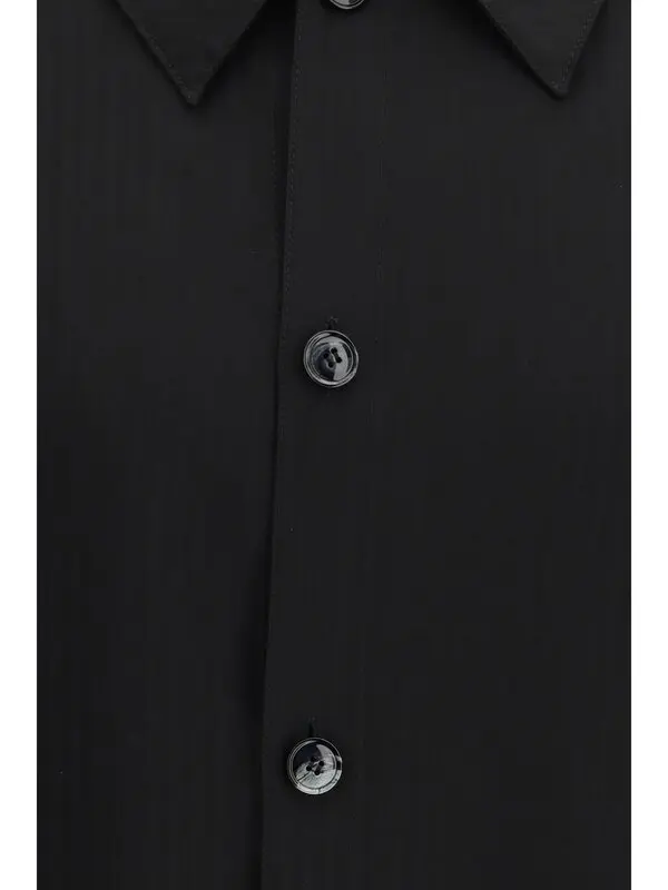 Giorgio Armani Chevron Viscose Twill Shirt